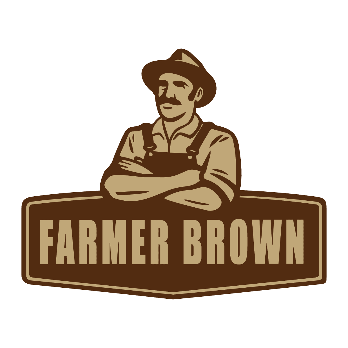 Farmer Brown Leather Toys